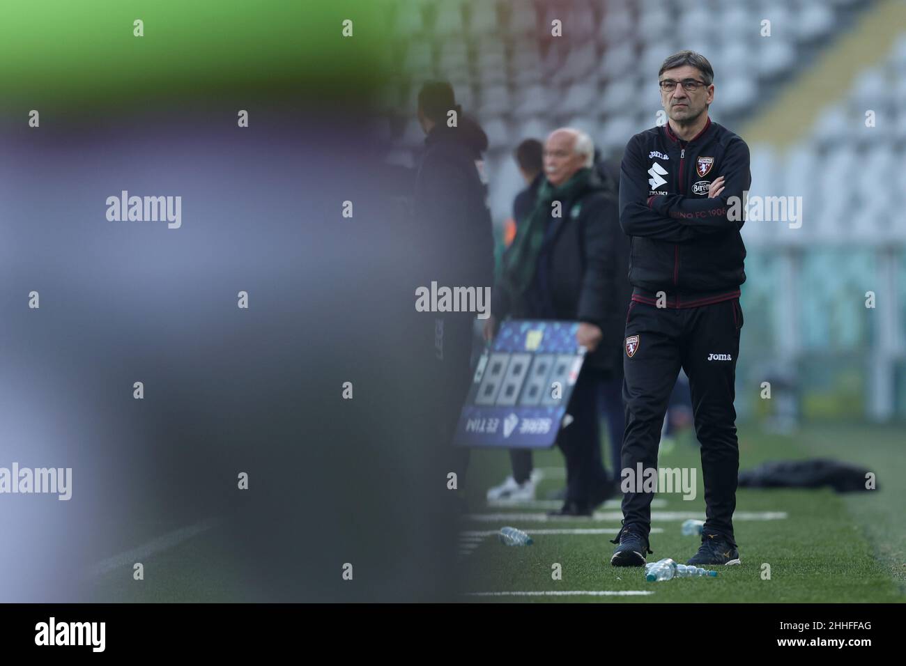 Turin, Italy. 23rd Jan, 2022. Ivan Juric (Torino FC) looks on during ...
