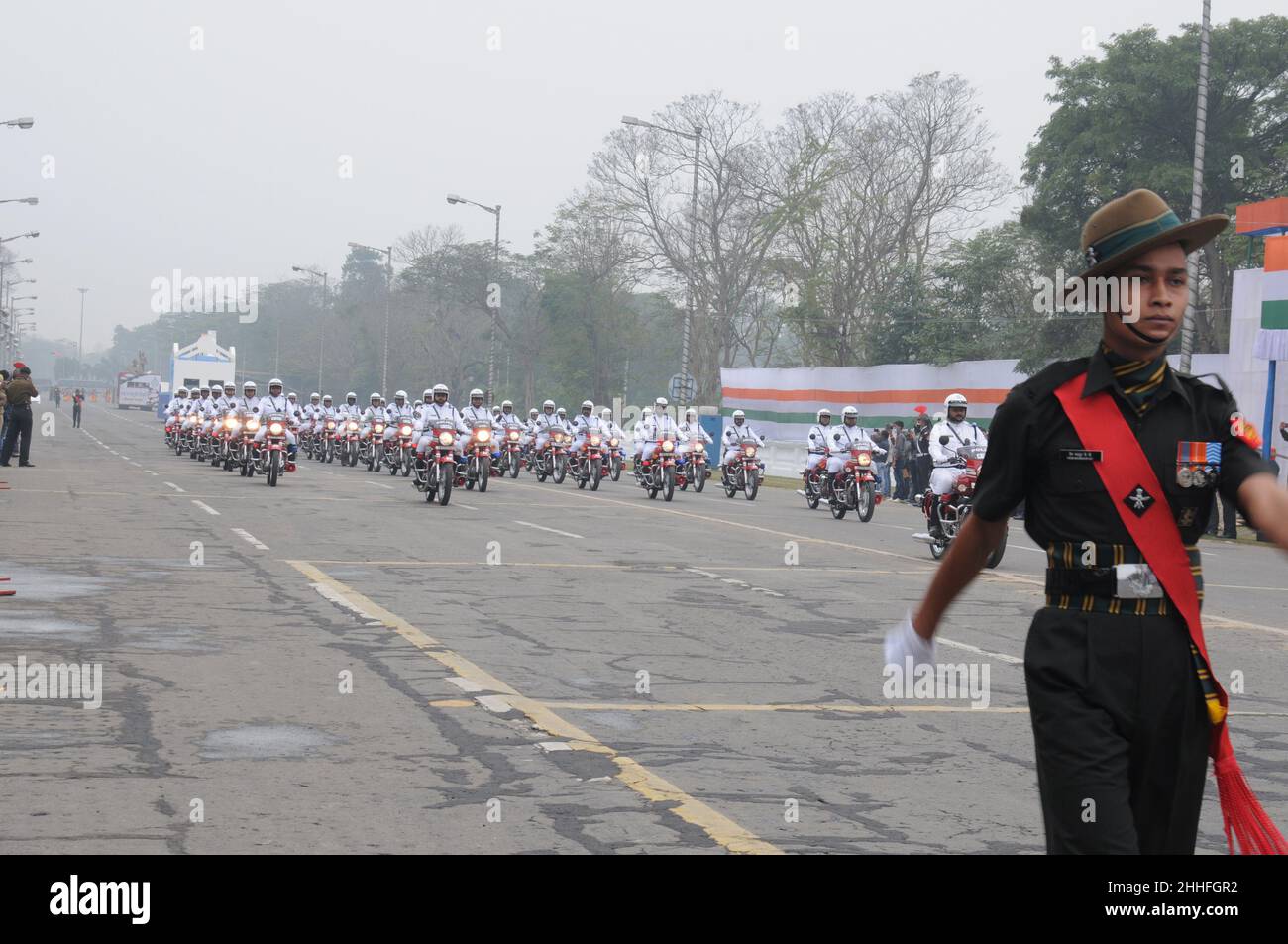 India republic day parade motorcycle hi-res stock photography and ...