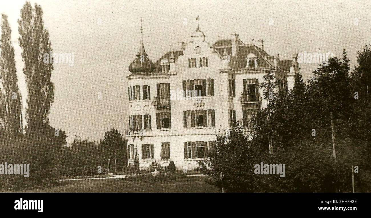 Starnberg, Schloss Buchhof um 1910 Stock Photo - Alamy