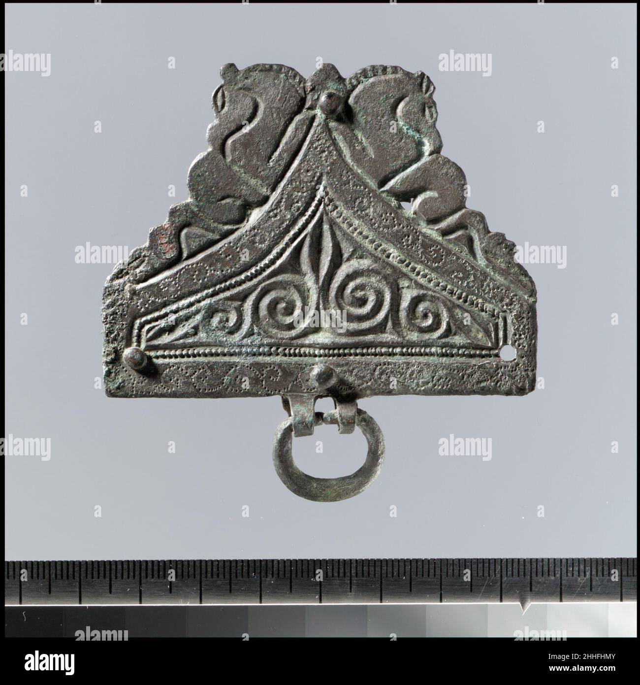 Belt Mount 4th century Late Roman. Belt Mount 468535 Stock Photo - Alamy