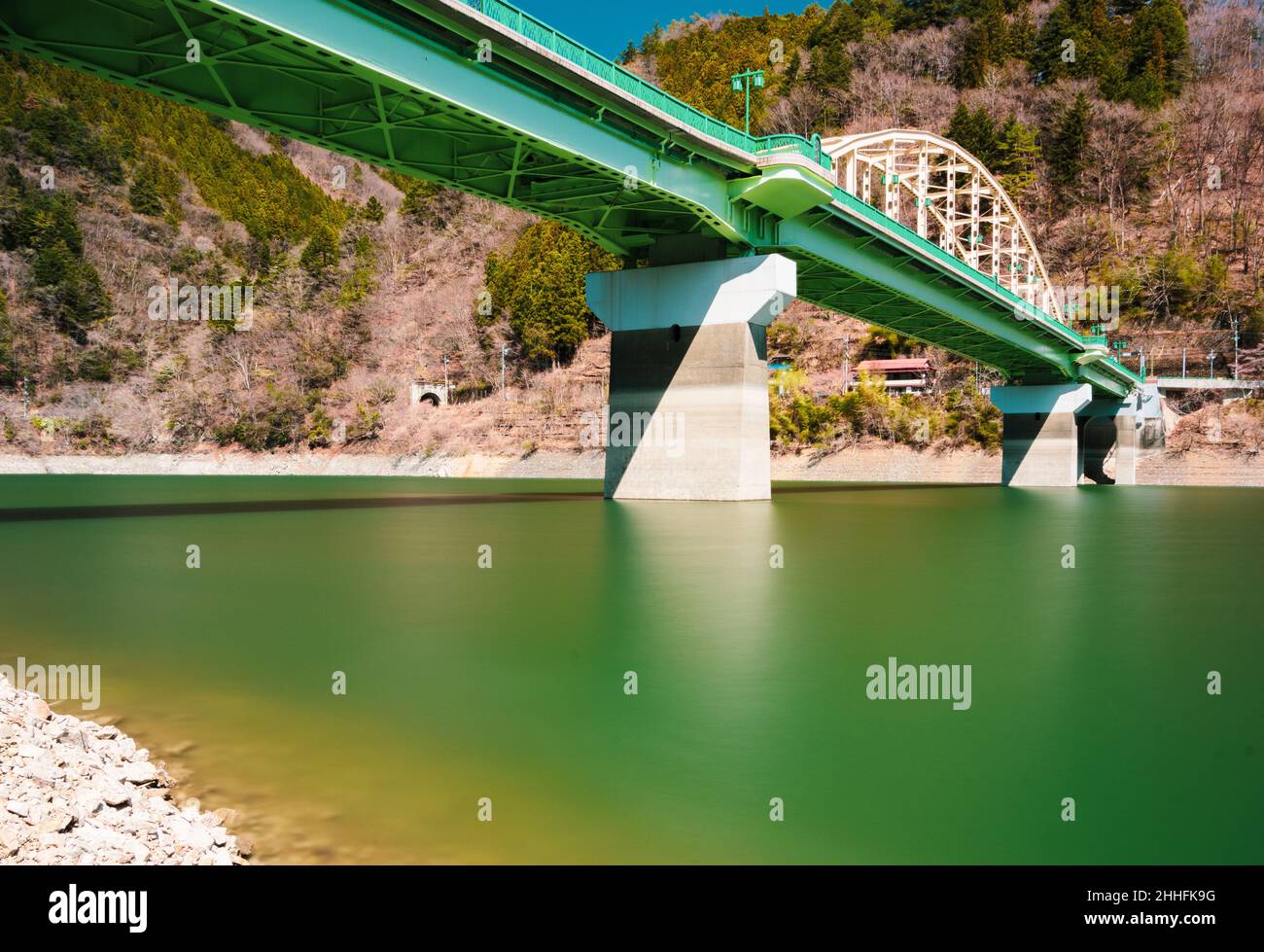 Solid rib arched bridge hi-res stock photography and images - Alamy