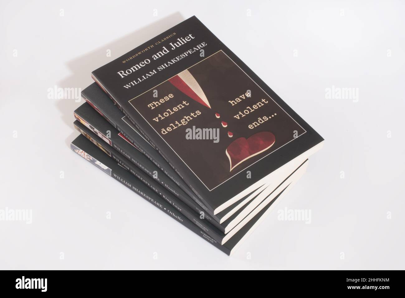 A collection of William Shakespeare books Stock Photo - Alamy