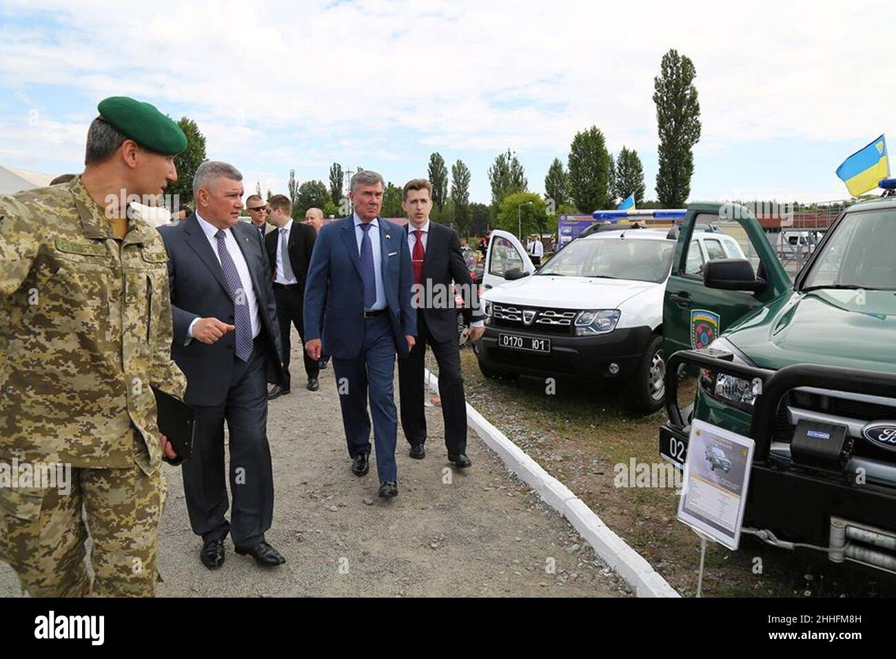 State Border Guard Service of Ukraine 10th Mobile Detachment vehicles ...