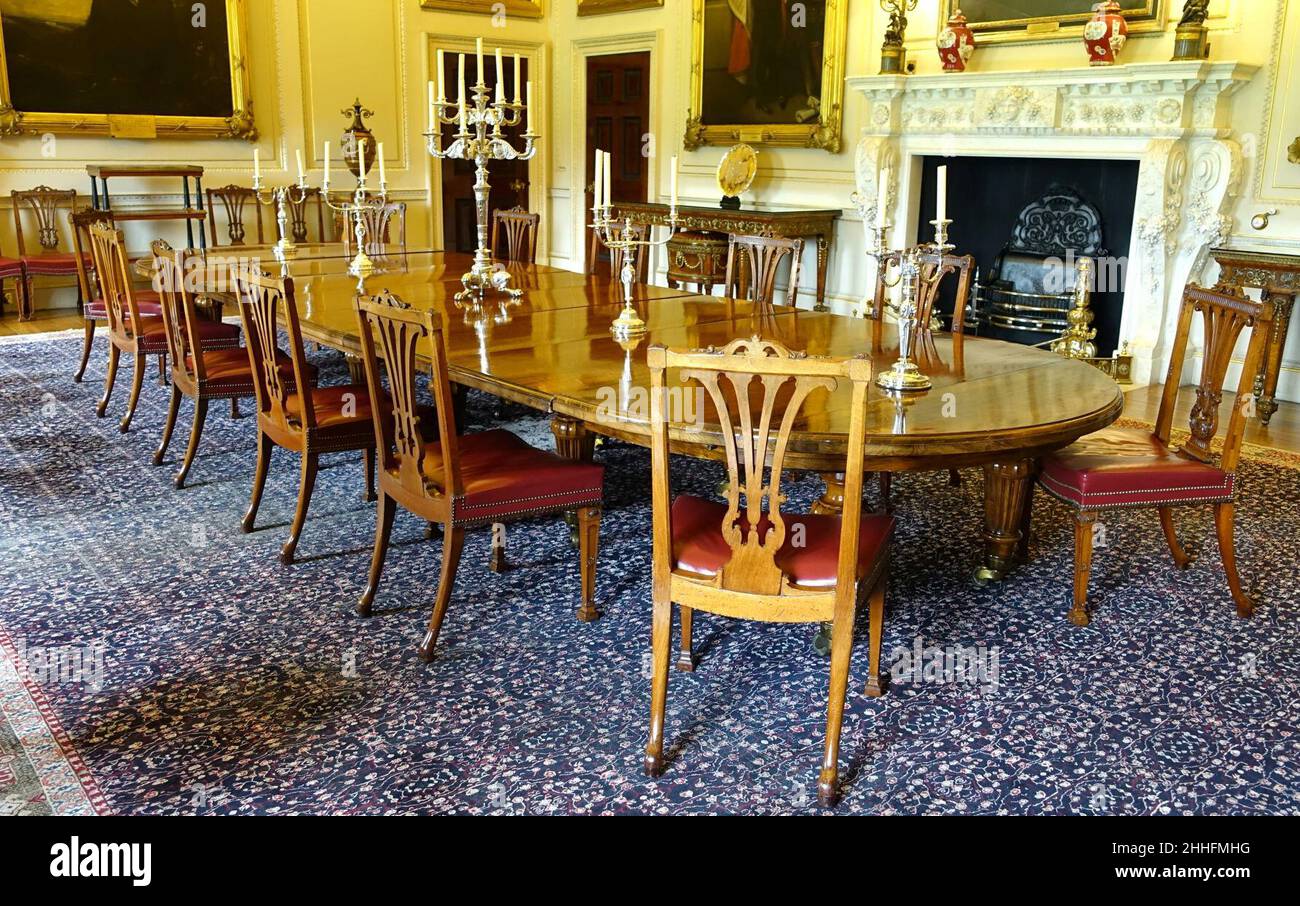 State Dining Room Stock Photo - Alamy