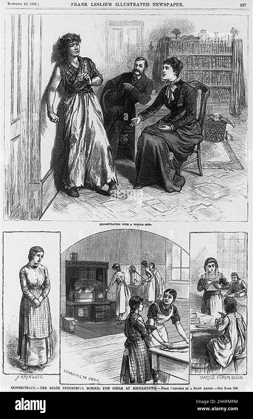 Industrial school for girls hi-res stock photography and images - Alamy