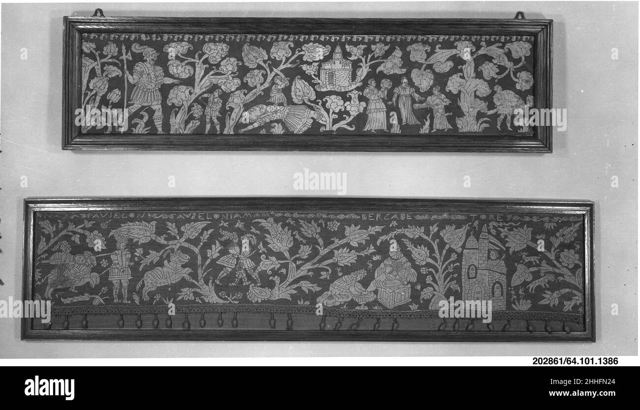 Band with scenes from the Story of David first half 17th century ...