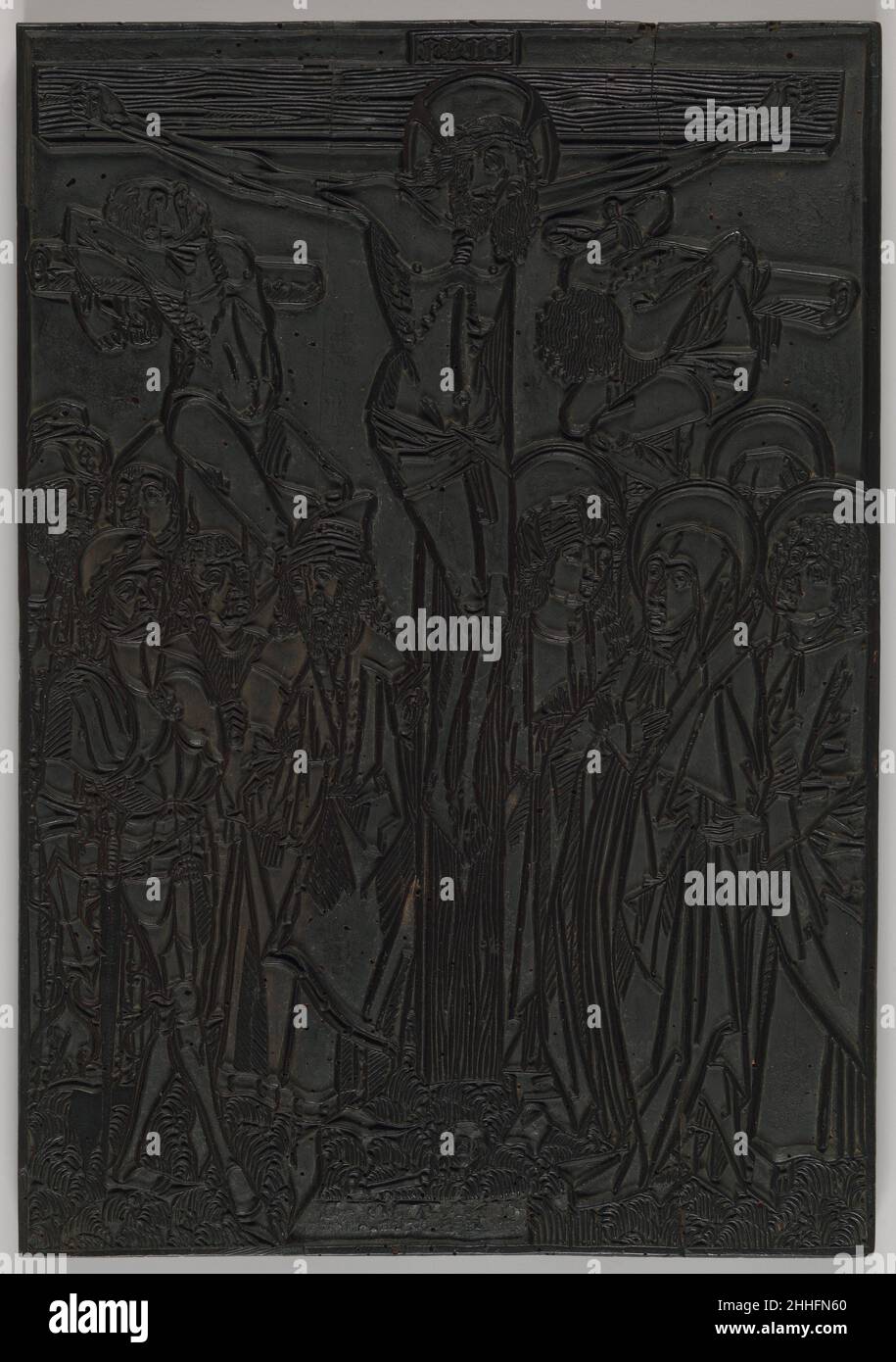 The Crucifixion and St. Christopher ca. 1480 Anonymous, German ...
