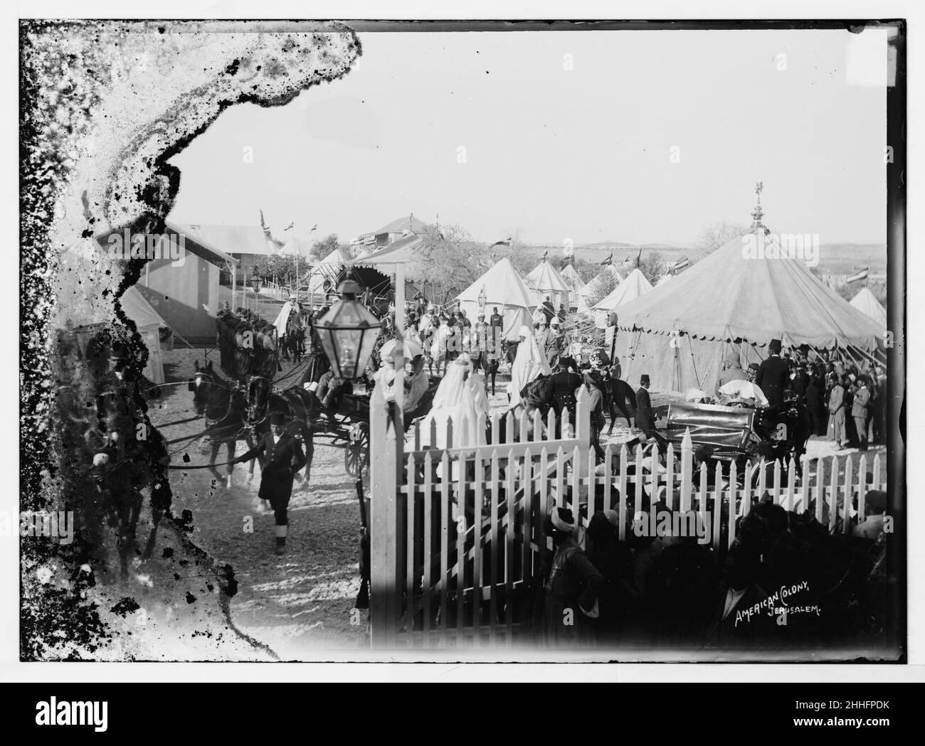 Wilhelm ii visit to jerusalem hi-res stock photography and images - Alamy