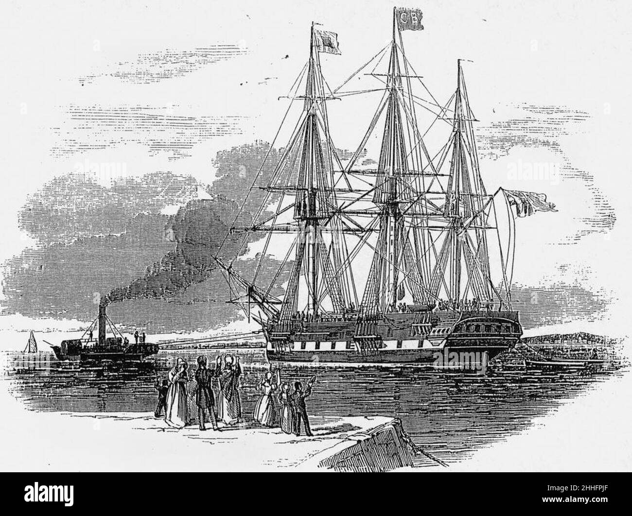 St Vincent (ship Stock Photo - Alamy