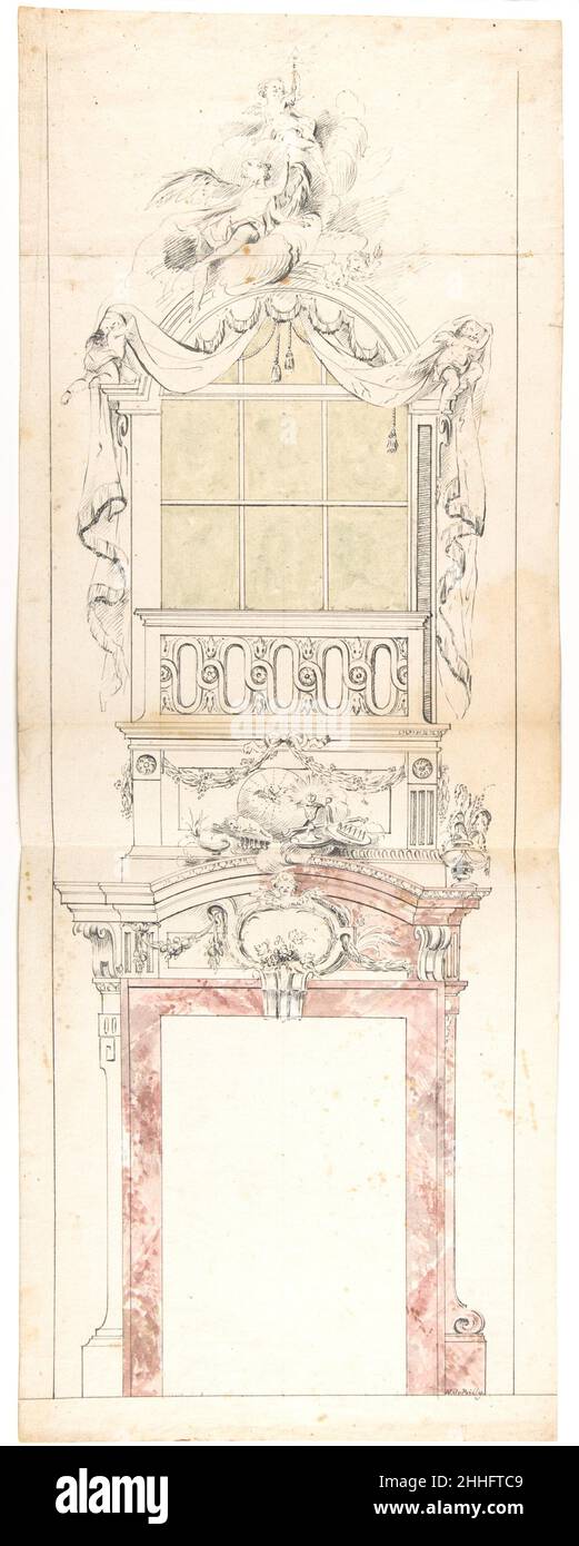 18th century drawing n Cut Out Stock Images & Pictures - Alamy