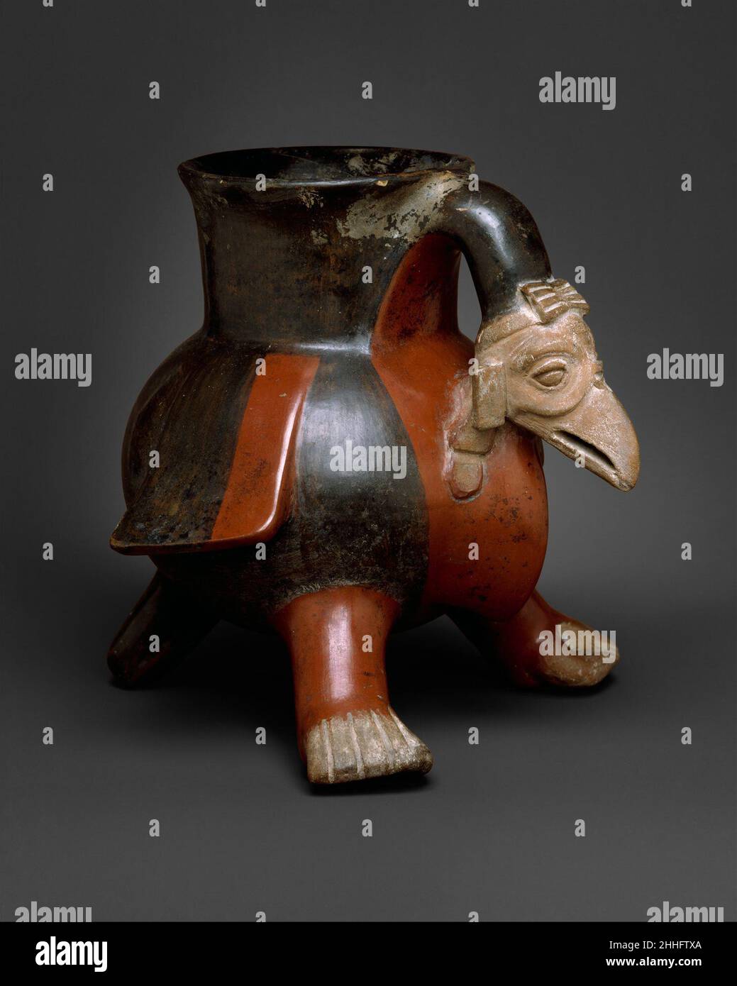 Vulture Vessel 1200–1521 Aztec Ceramic vessels in the form of animal ...