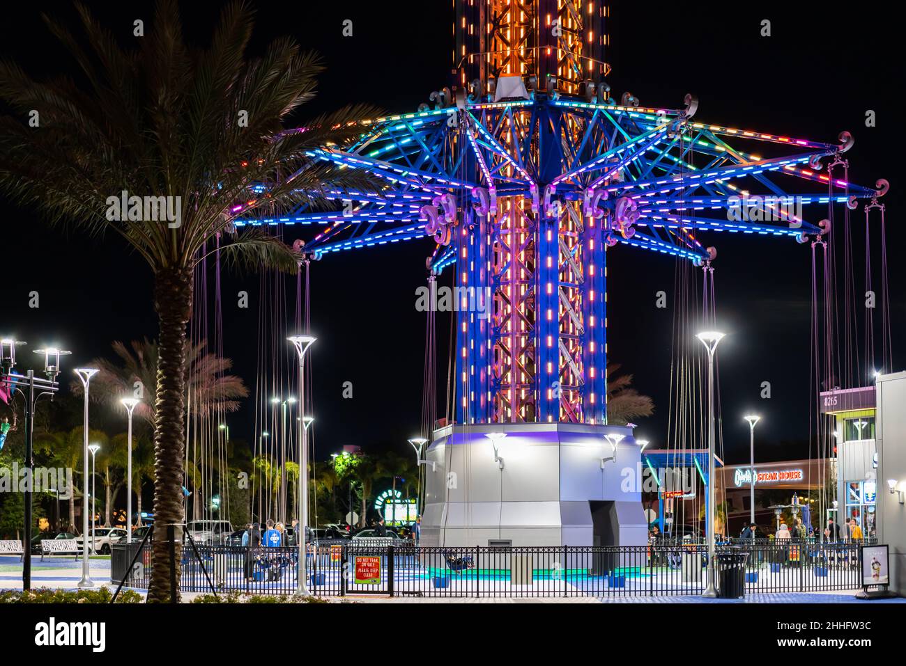 Orlando, Florida, United States of America - DECEMBER, 2018: Night ...