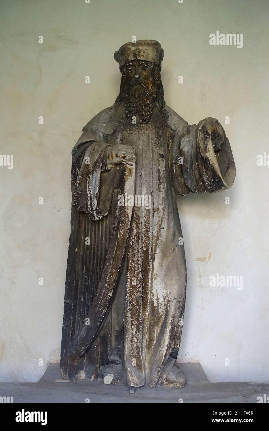 Statue - Cloisters Stock Photo - Alamy