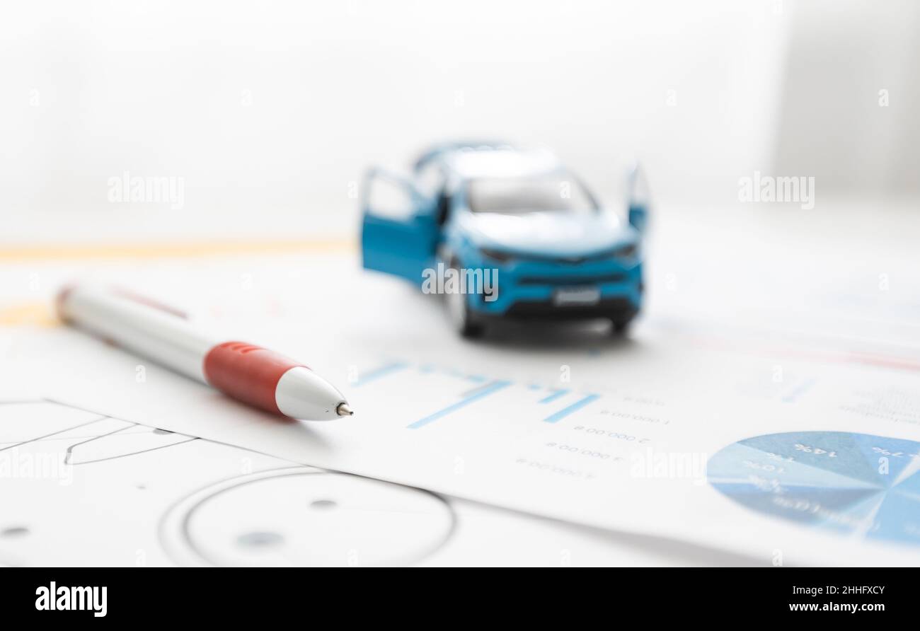3d model car blueprint hi-res stock photography and images - Alamy