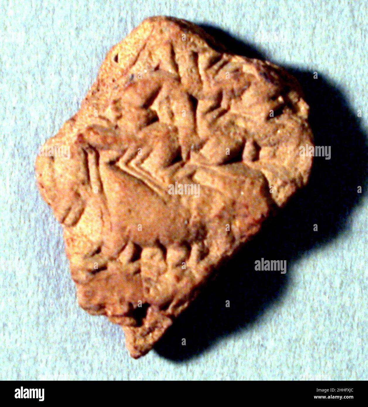 Cuneiform tablet: fragment of a liver omen ca. late 1st millennium B.C ...