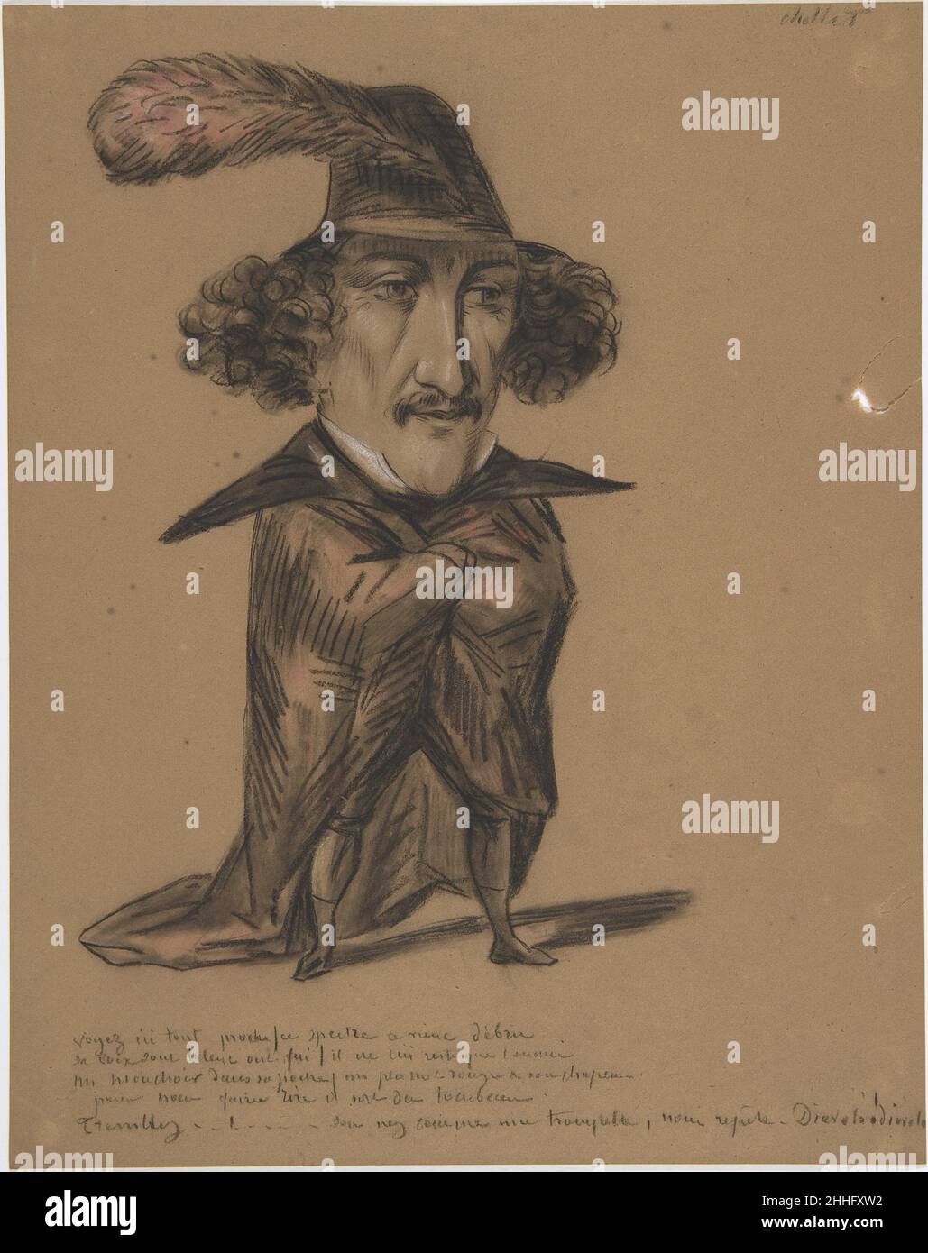 Caricature (Jean Baptiste Chollet?) 19th century Anonymous, French ...