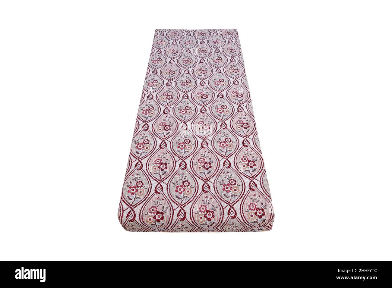 patterned fabric on rubber floor cushion Stock Photo - Alamy