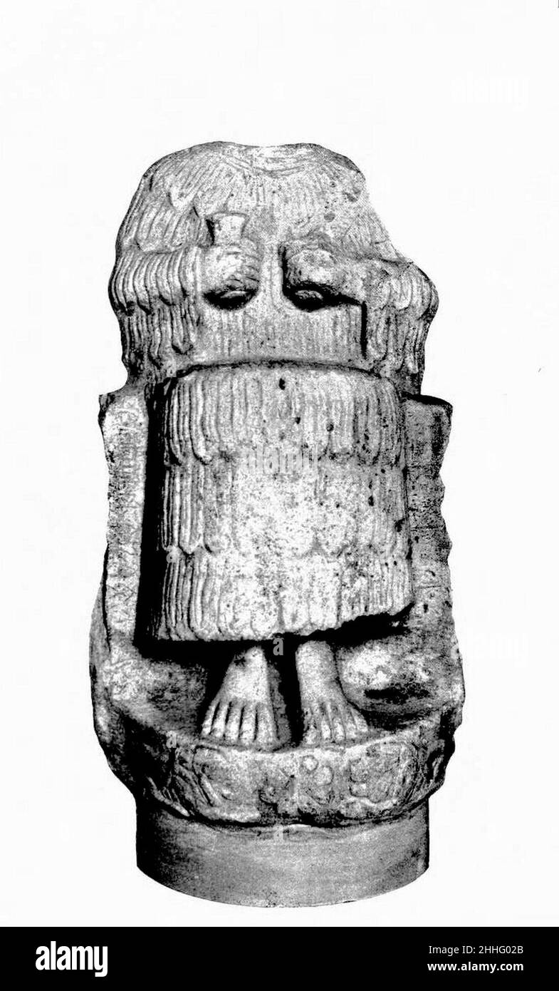 Statue of Goddess Narundi dedicated by Puzur-Inshushinak Stock Photo ...