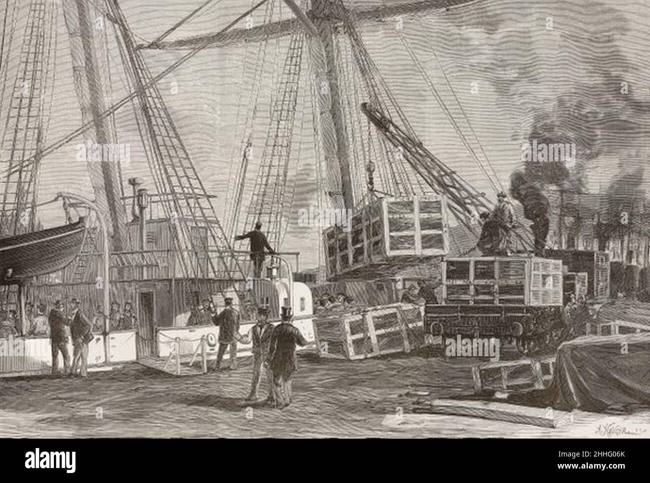 Statue Of Liberty Being Shipped