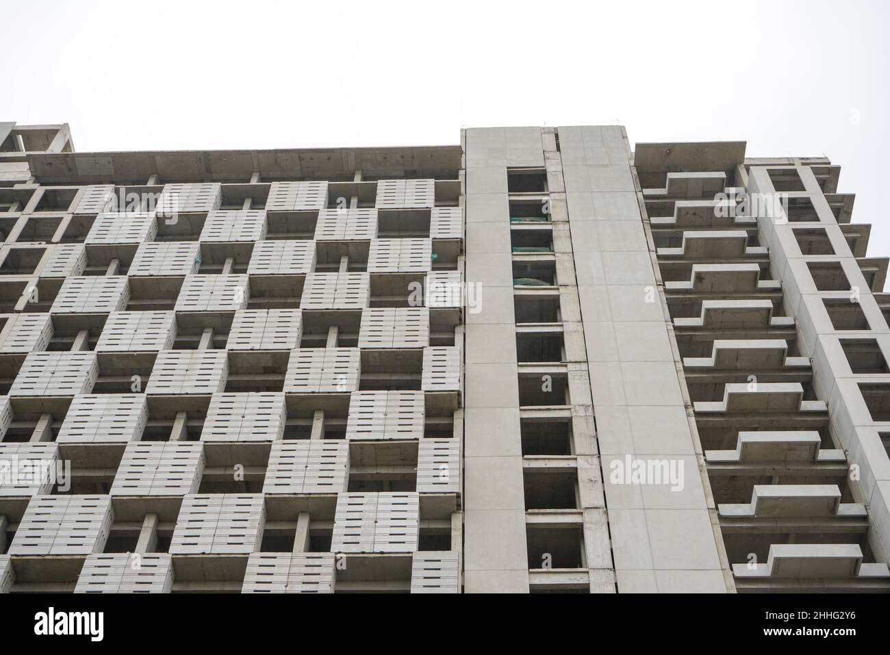 High rise apartment and hotel buildings consist of many floors which ...