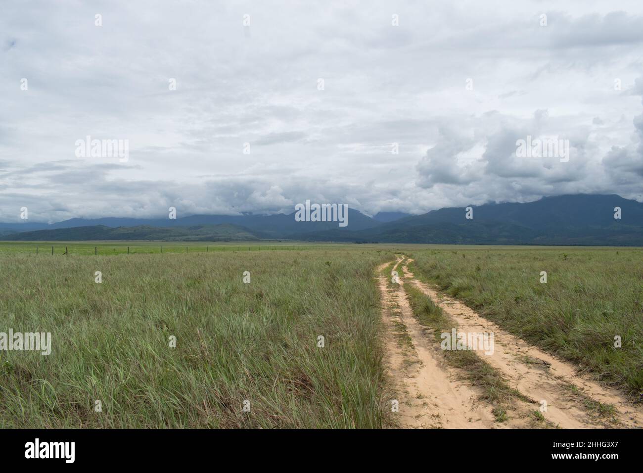 Colombian beauty in a beautiful and spectacular landscape Stock Photo ...