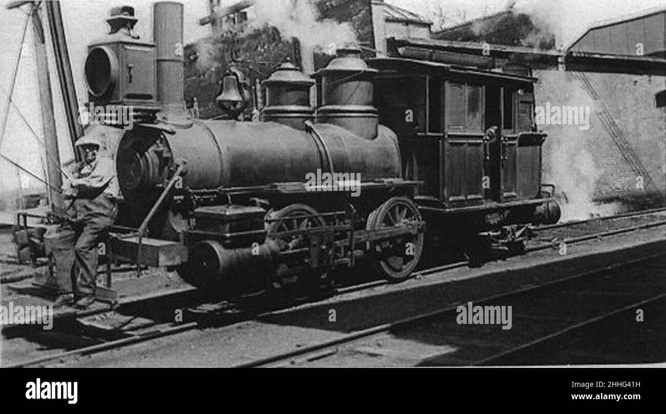 Steam locomotive 'Mt. Nebo' of South Manchester Railroad (SMRR Stock ...