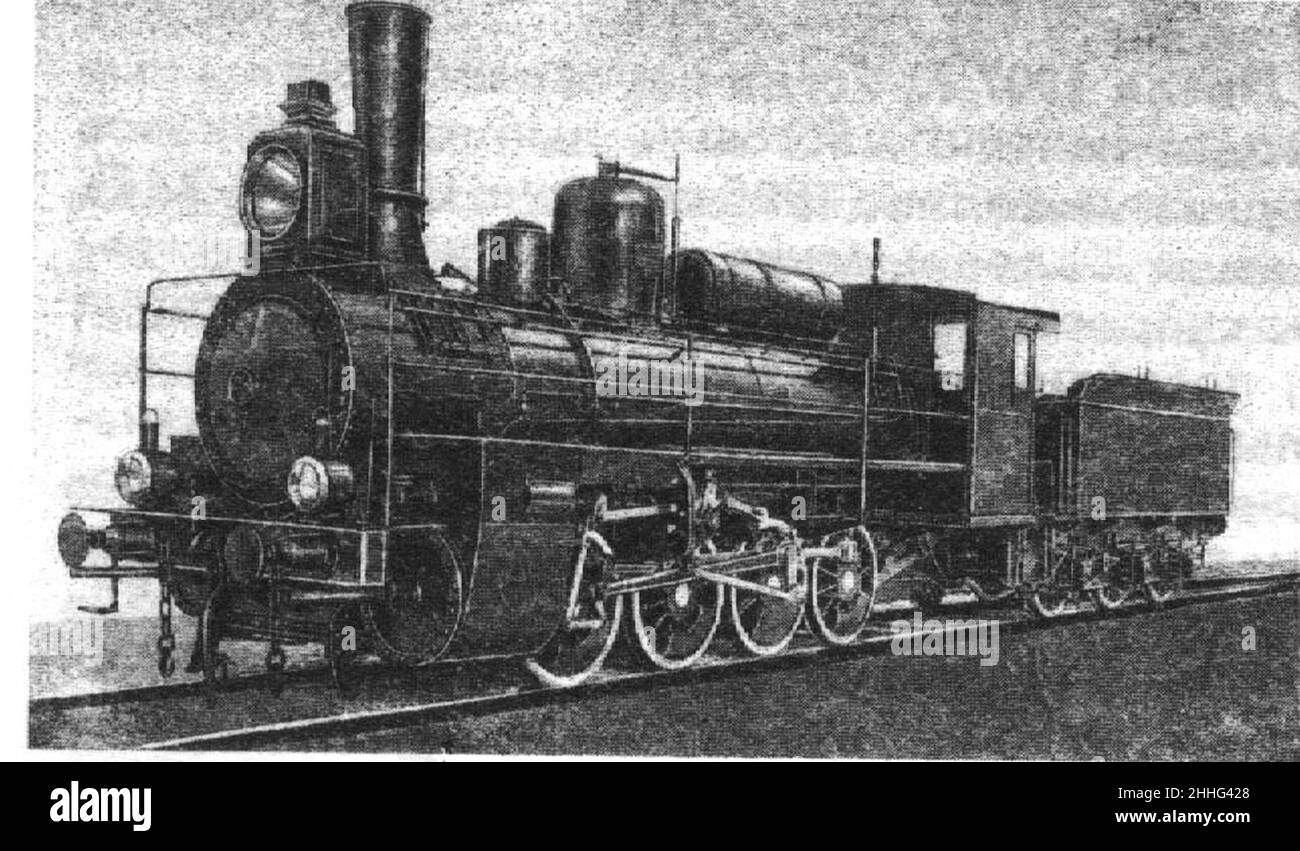 Steam locomotive of type ''O''. Operated in the 1900s, 1910s, 1920s on ...