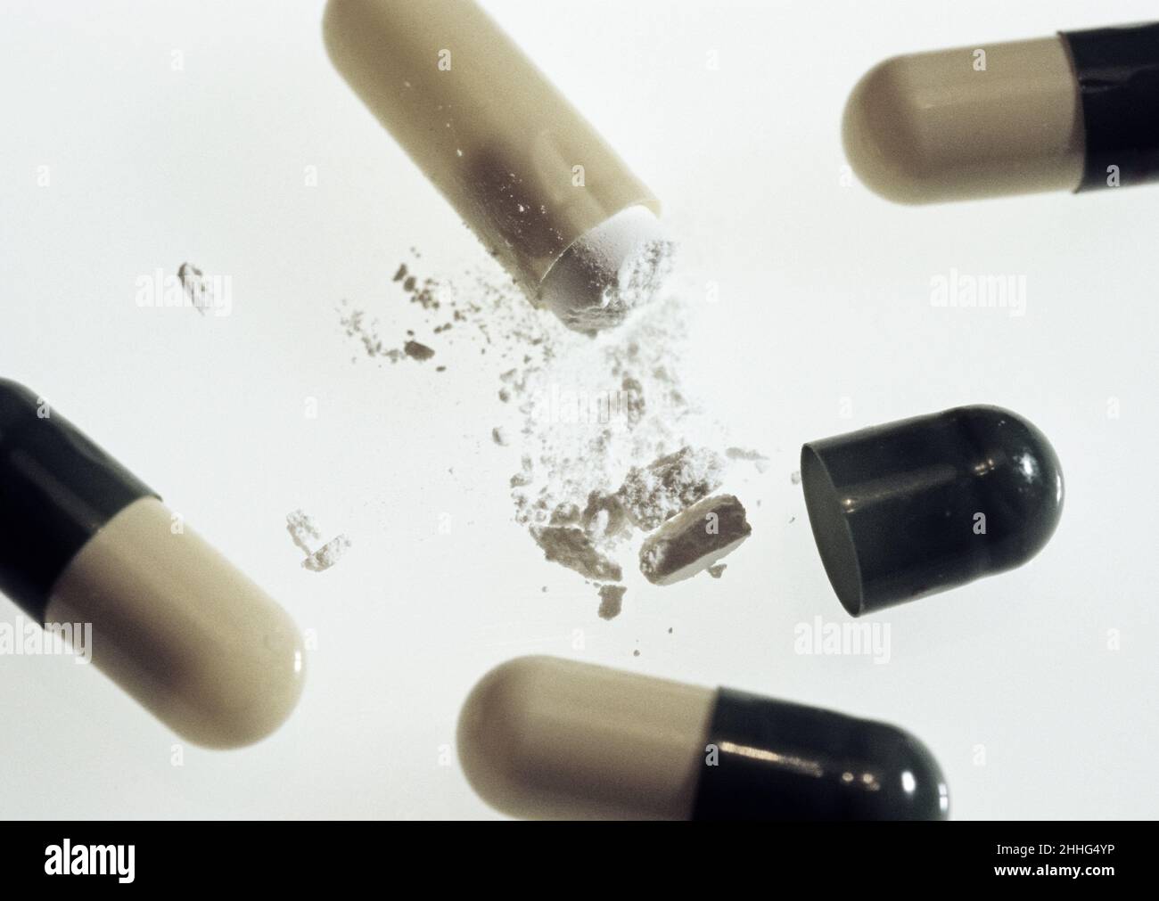 Broken capsule hi-res stock photography and images - Alamy