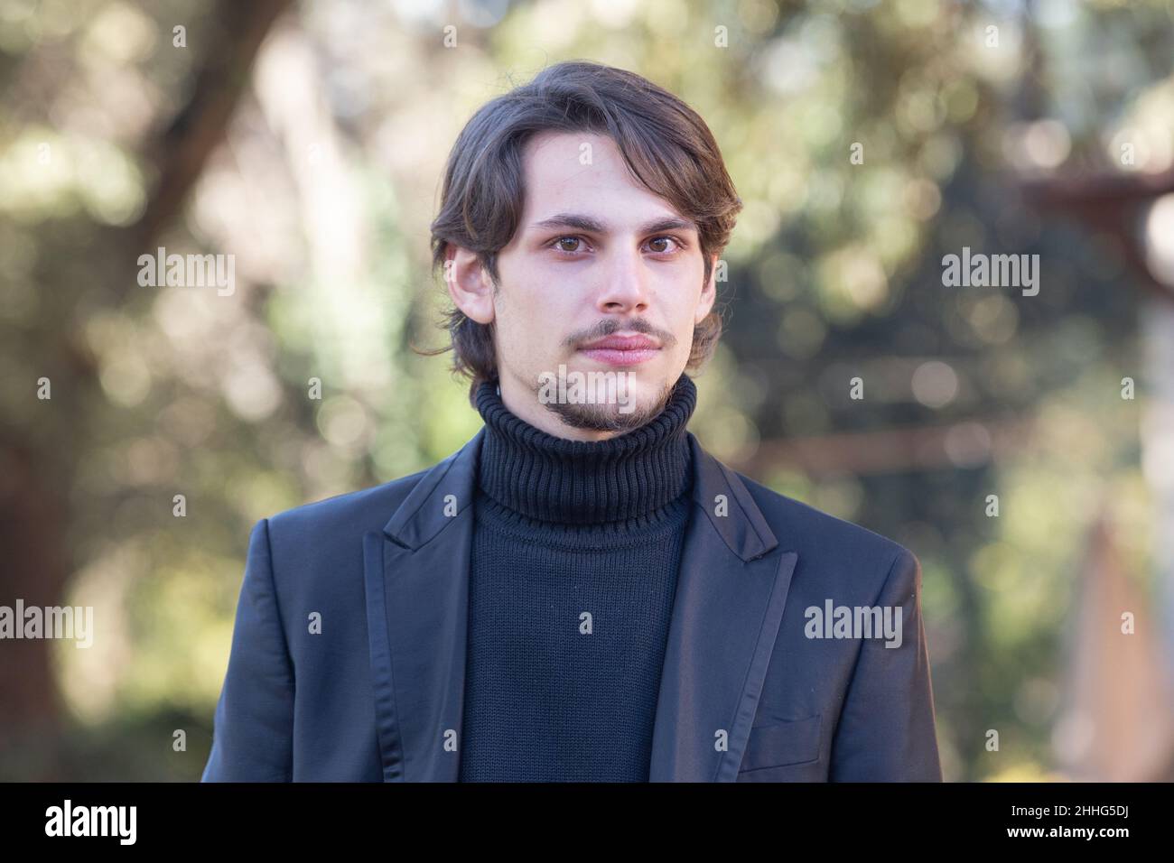 Italian actor Francesco Di Napoli attends the photocall of the film "La ...