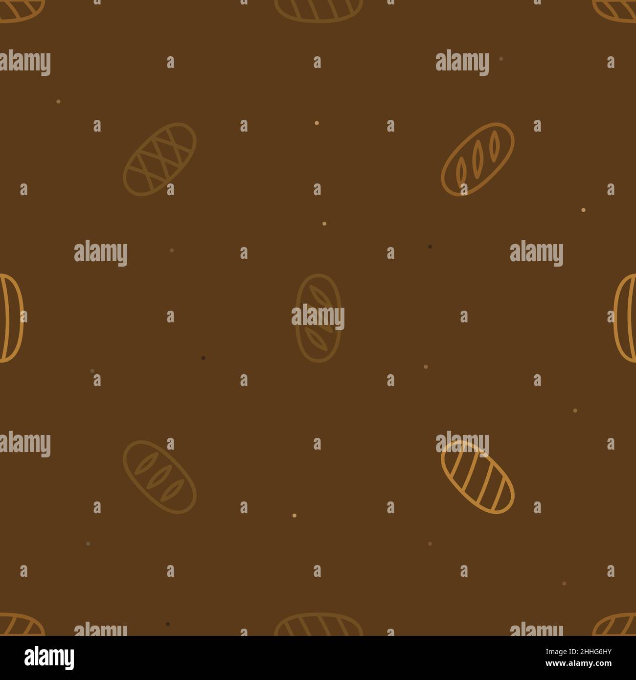 Outline loaf of bread - vector background Stock Vector Image & Art - Alamy