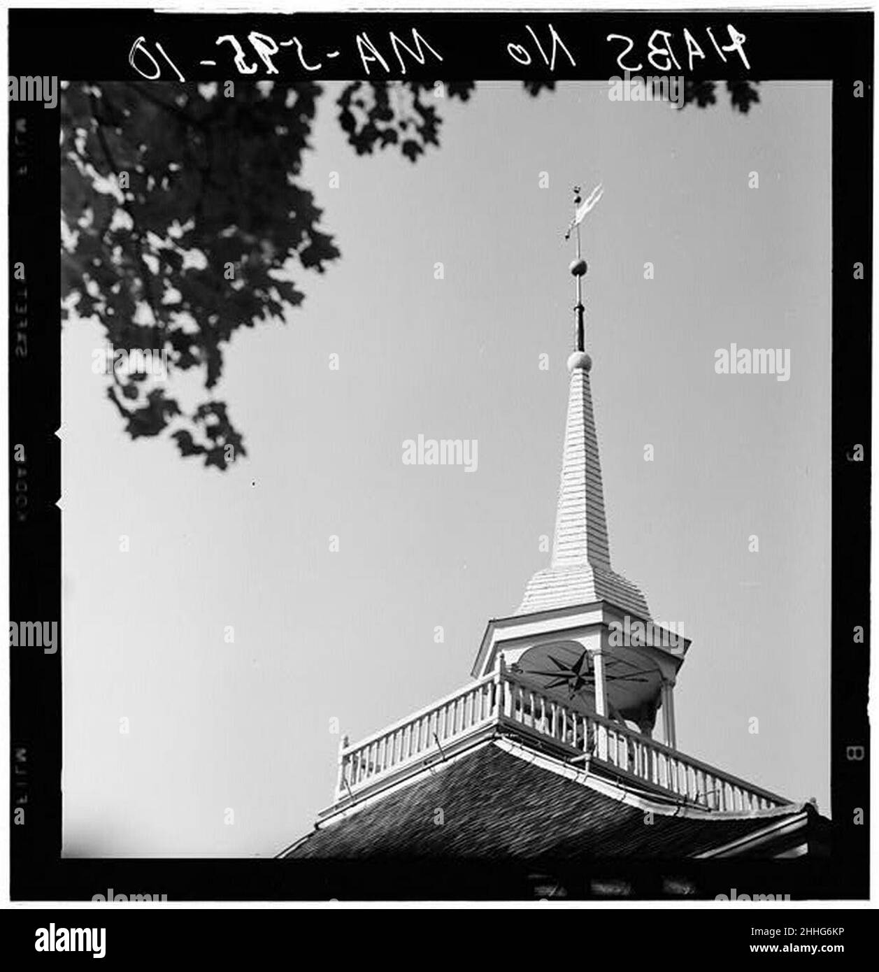 Steeple Old Ship Church Stock Photo - Alamy