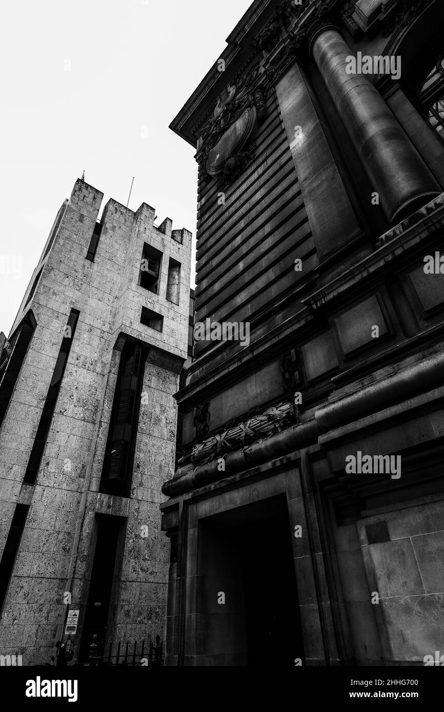 Old and New Architecture Stock Photo - Alamy