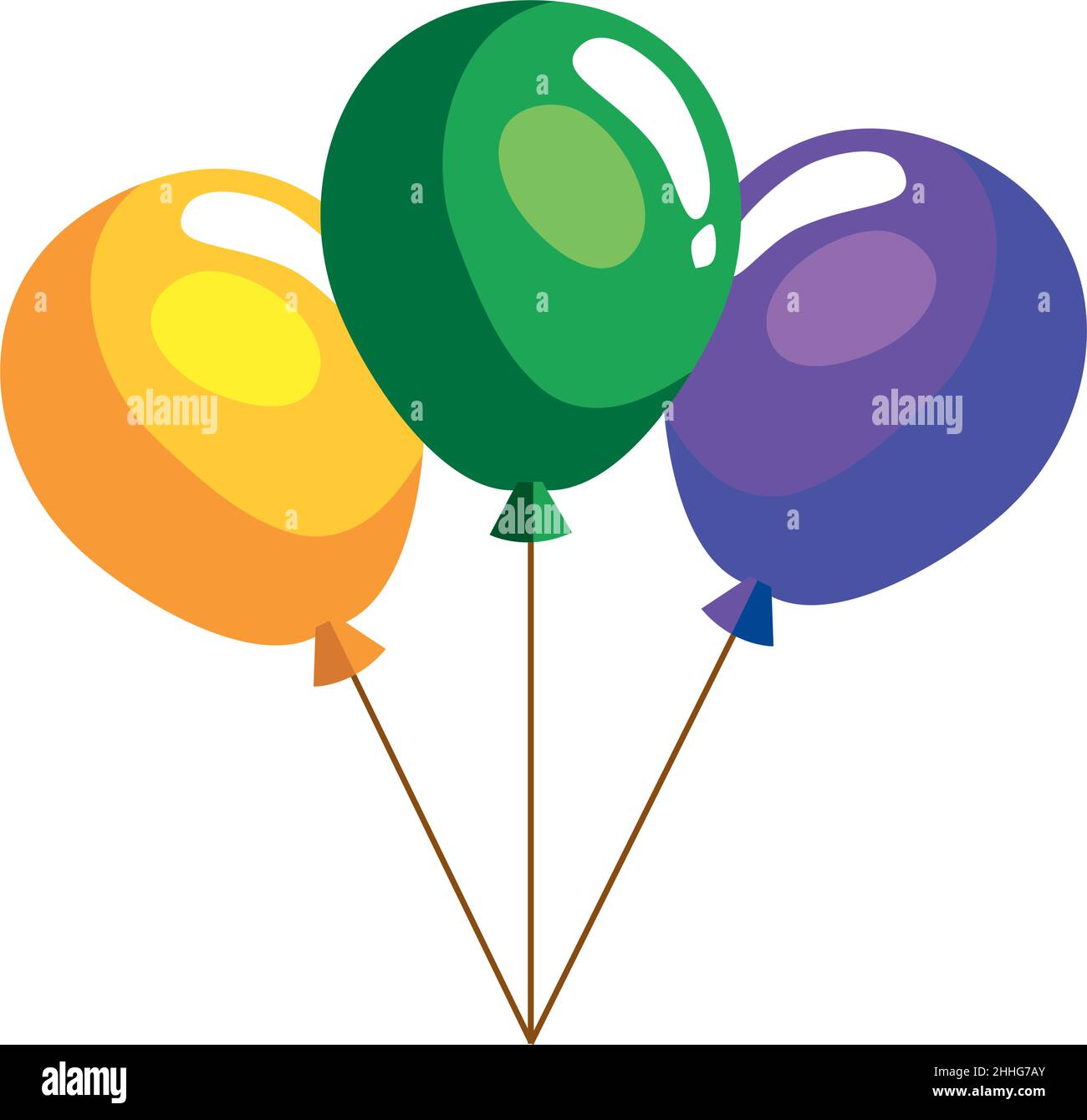 balloons helium floating Stock Vector Image & Art - Alamy