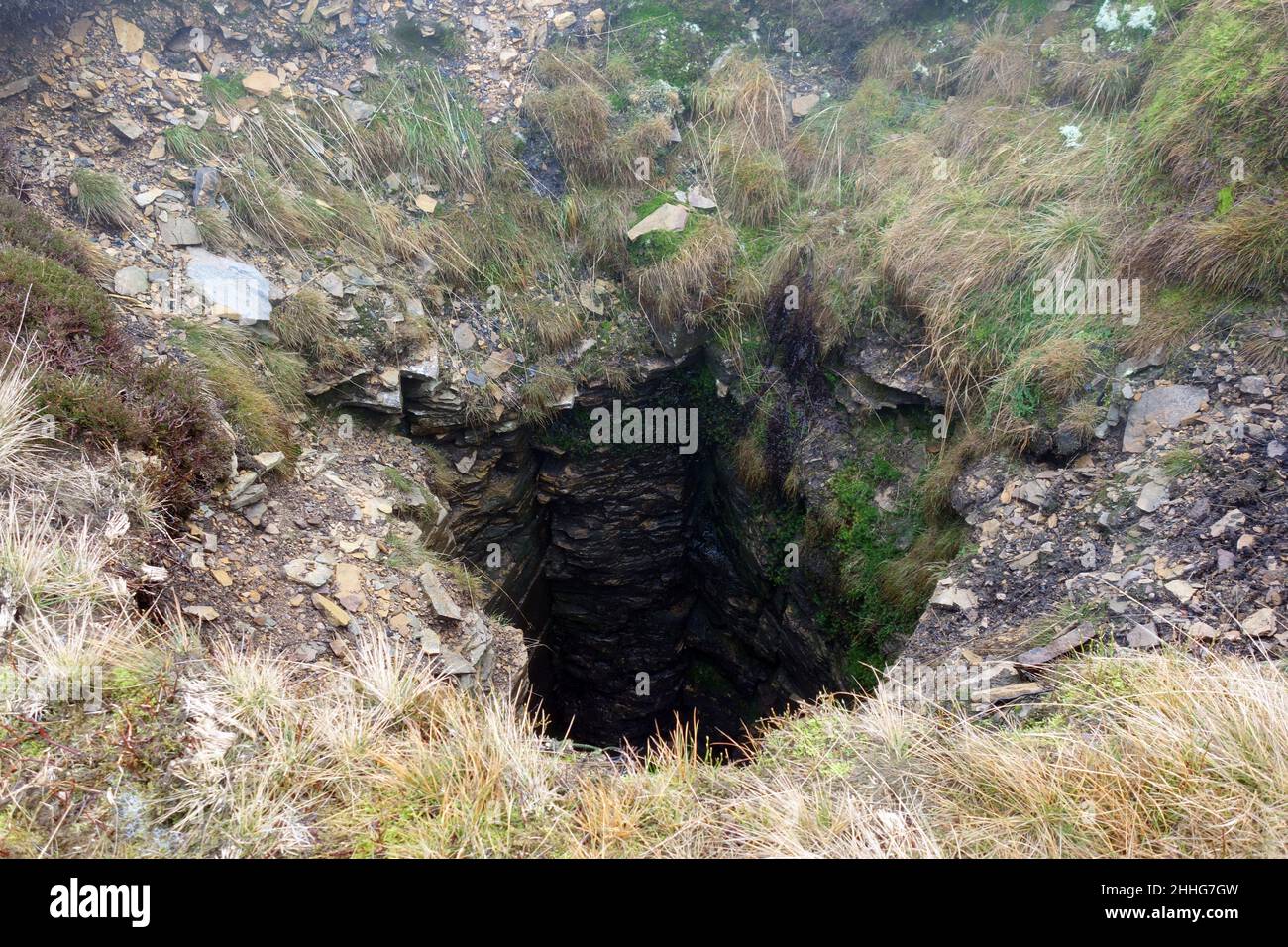 Mine shaft hole hi-res stock photography and images - Alamy