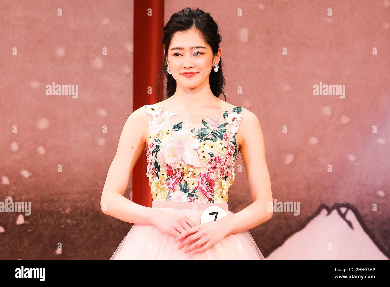 Final judging and awarding ceremony of "The 54th Miss Japan Contest ...