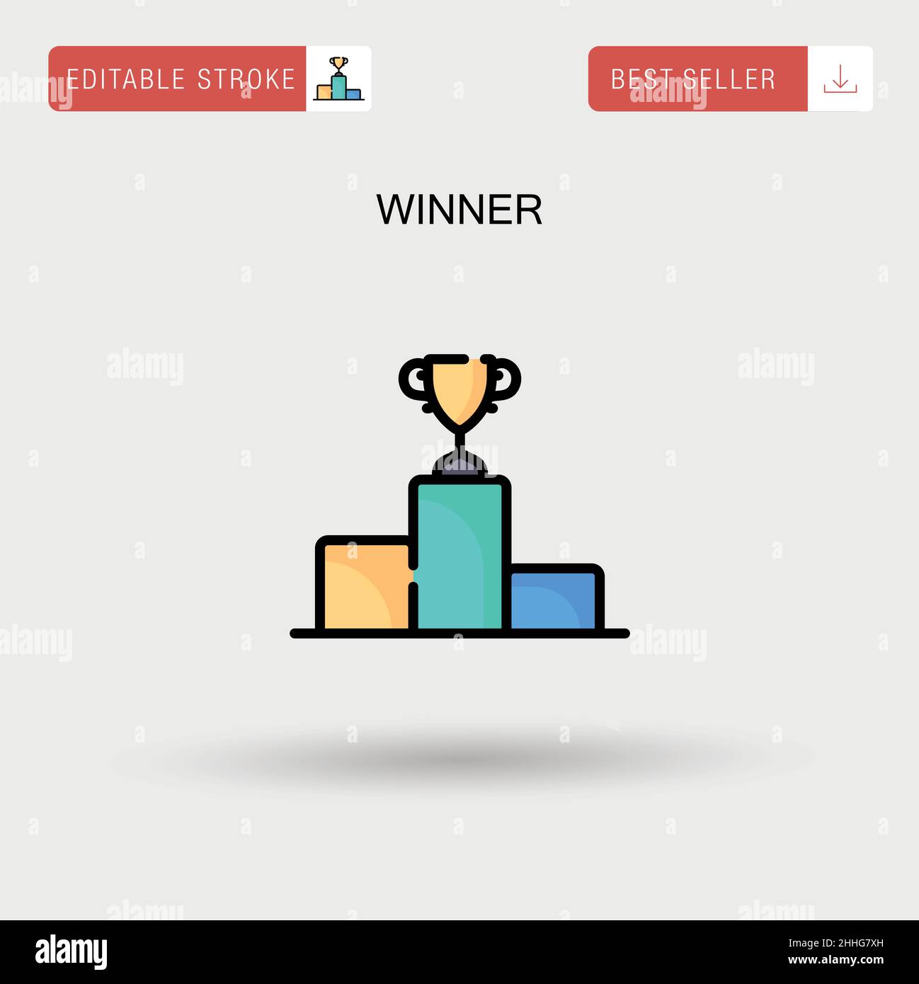 Winner background Stock Vector Images - Alamy