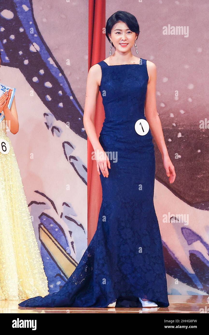 Final judging and awarding ceremony of "The 54th Miss Japan Contest ...