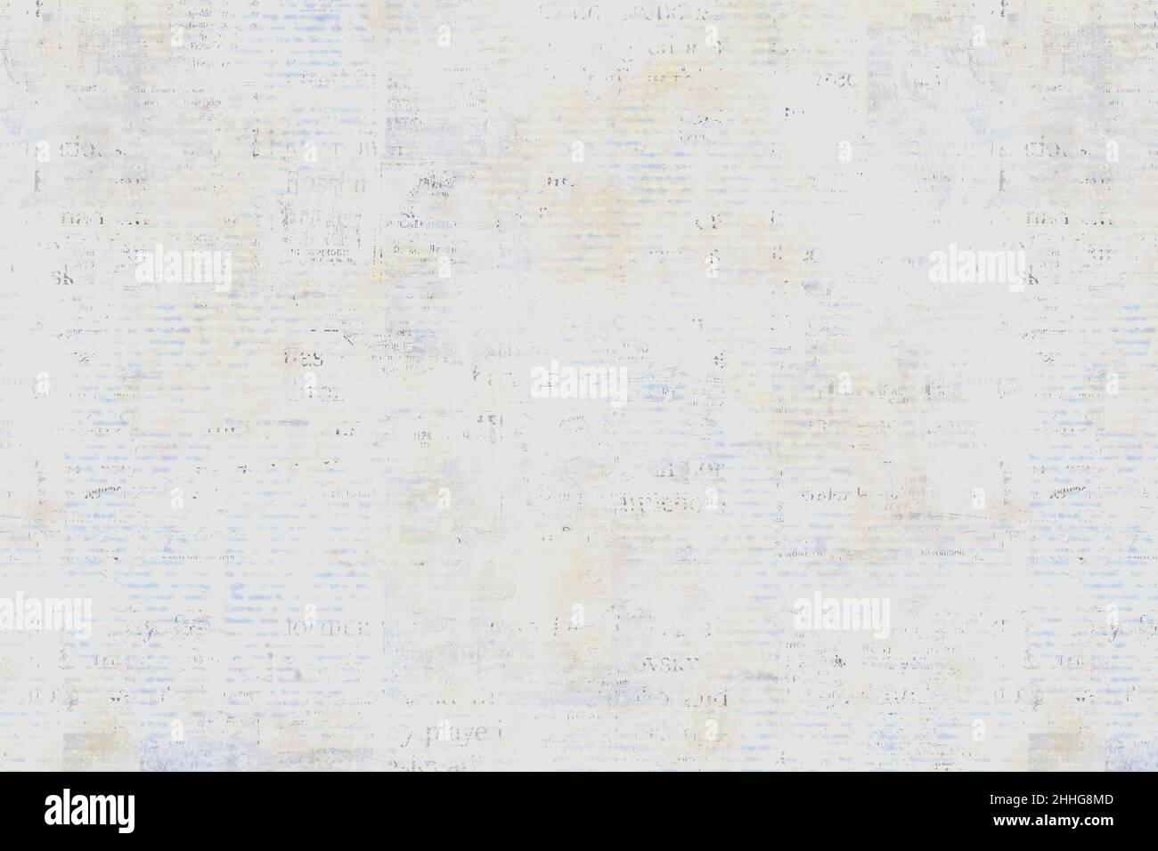 Newspaper paper grunge aged newsprint pattern background. Vintage old ...