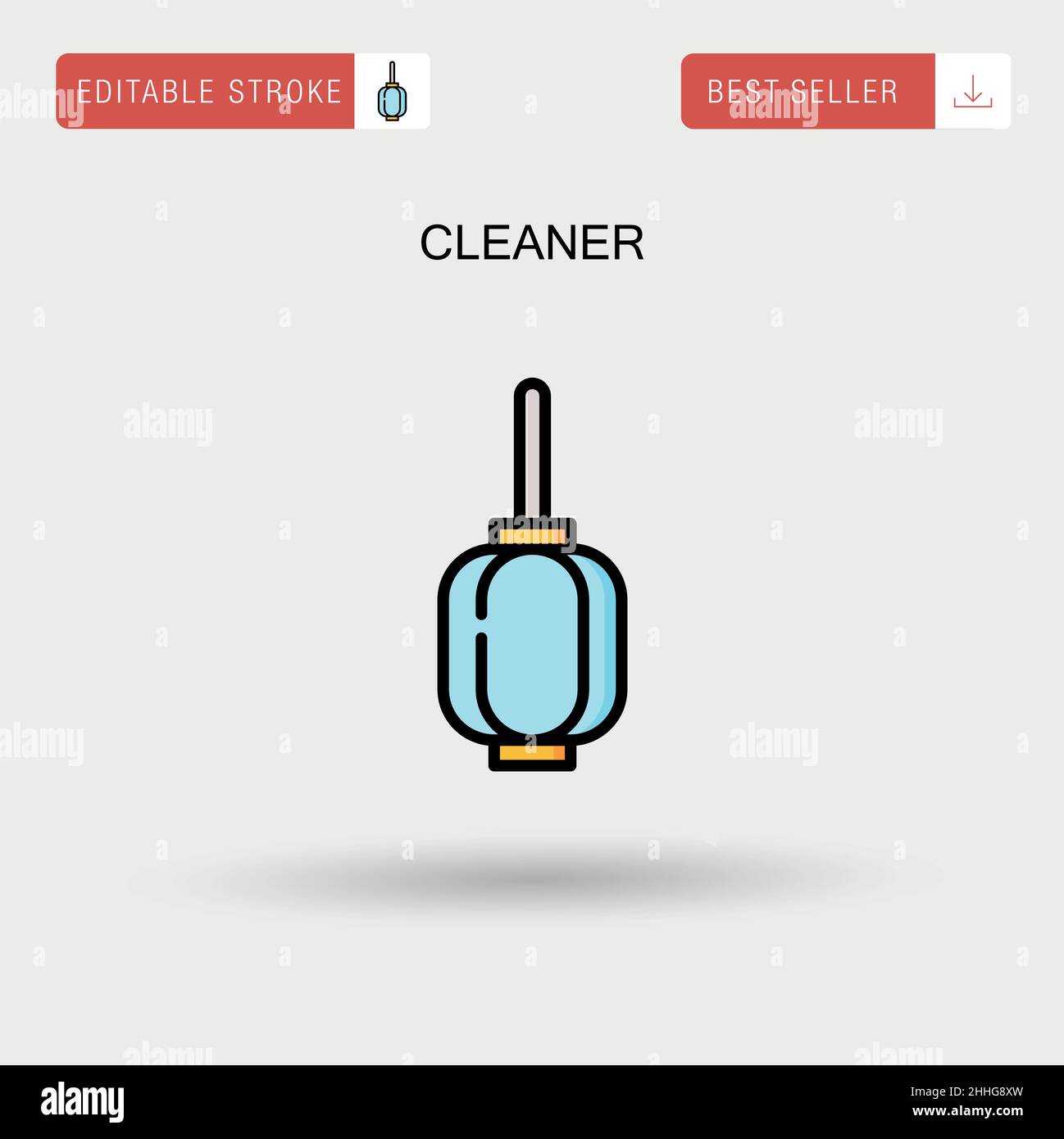 Room service spray cleaner Stock Vector Images - Alamy