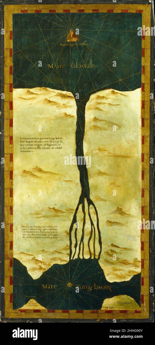 Stefano Bonsignori - Polar lands imagined on top of the strait of ...