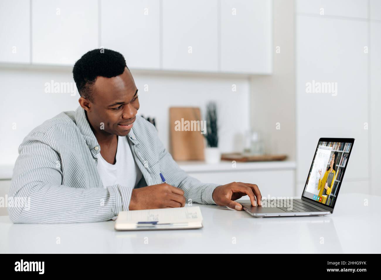 Online communication learning freelancer hi-res stock photography and ...