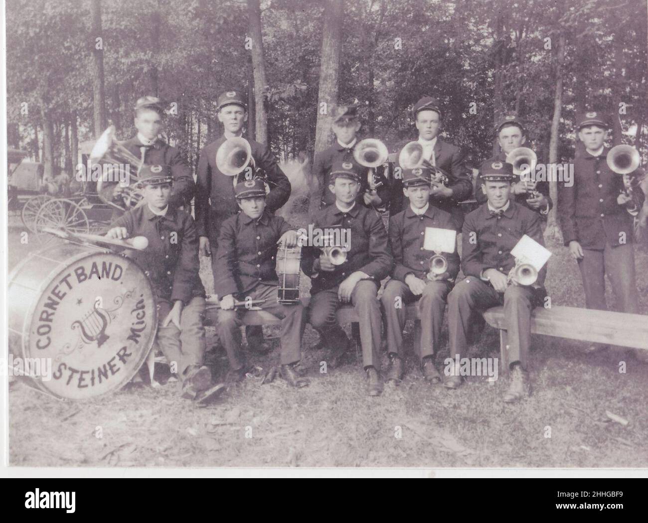 Steiner Cornet Band Stock Photo - Alamy