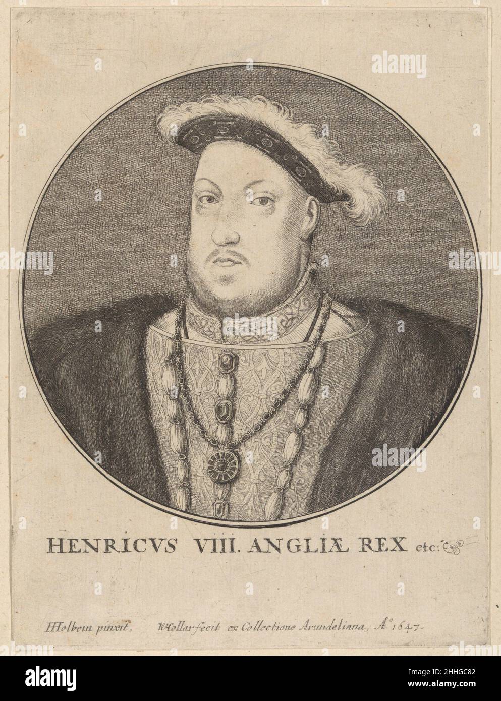 Henry viii portrait standing hi-res stock photography and images - Alamy