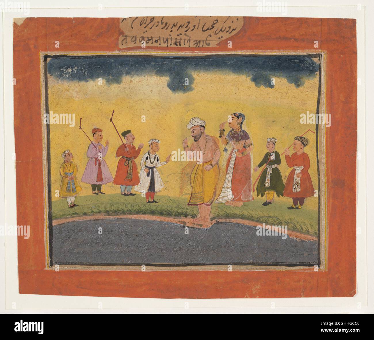 Krishna's Parents Search for Him ca. 1615 India Krishna's foster ...