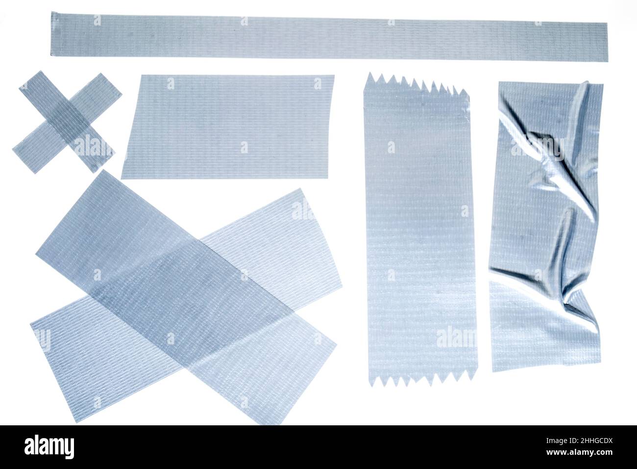 Duct tape texture at isolated white background Stock Photo - Alamy