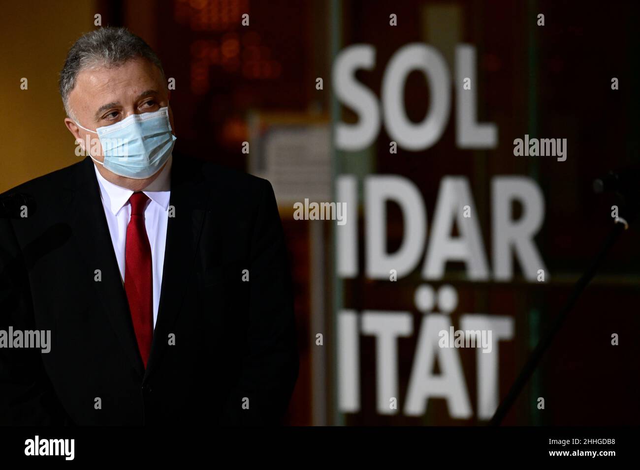 Berlin, Germany. 24th Jan, 2022. Jeremy Issacharoff, Israel's ...