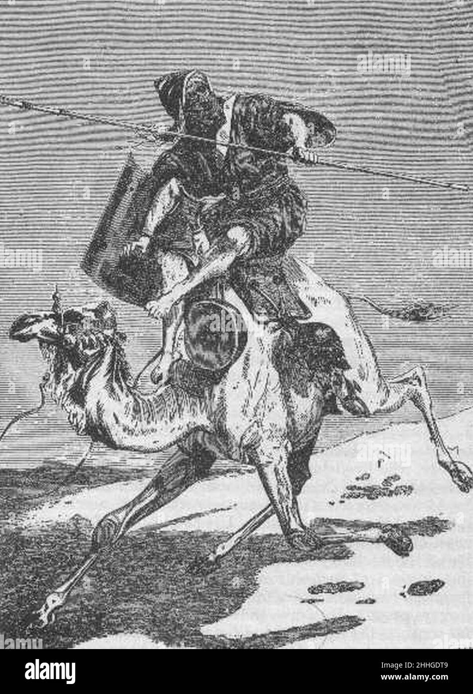 Moorish warrior Black and White Stock Photos & Images - Alamy