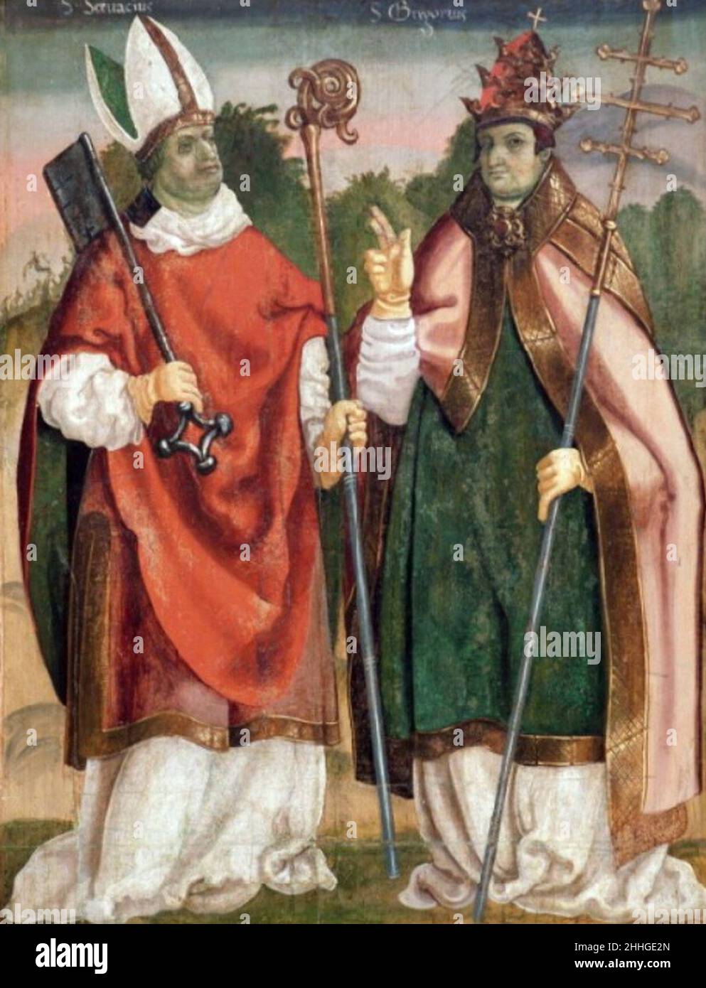 St-Servatius & St-Gregorius, Tatirlana, Transylvania (Vicentius of ...