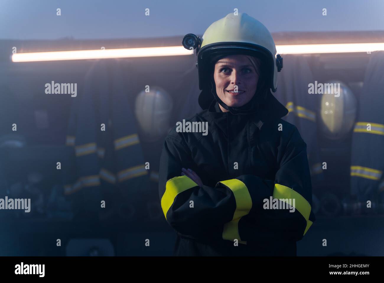 Female firefighter uniform hi-res stock photography and images - Alamy