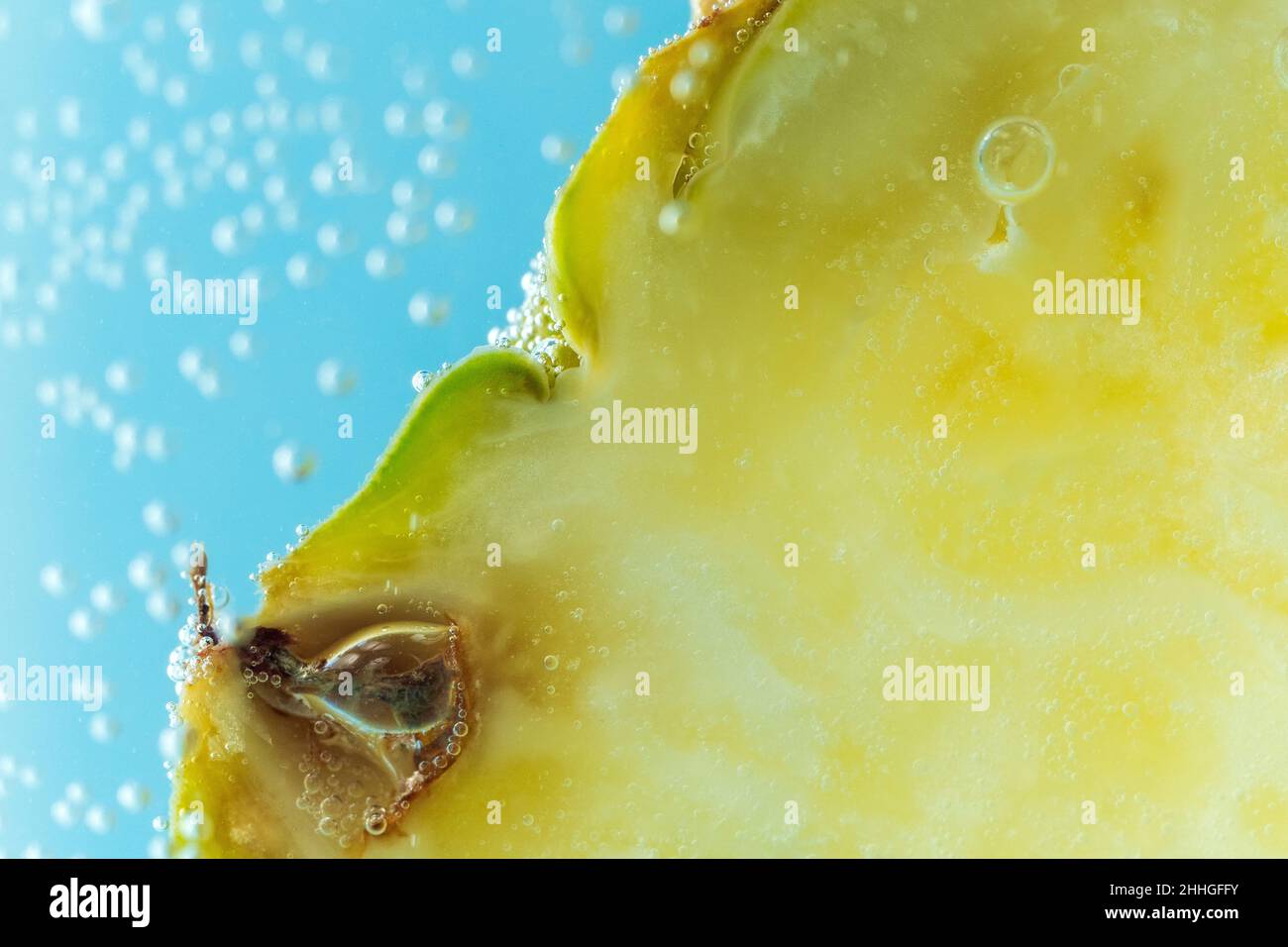 Pineapple Exotic fruit close up. Healthy lifestyle food. Vegetarian and ...